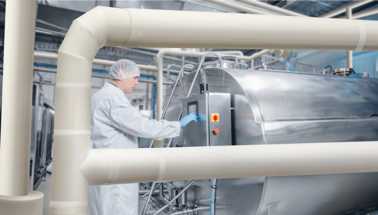 Food & Beverage Pipe Insulation: Euroclass EN13501-1 | T-FIT USA